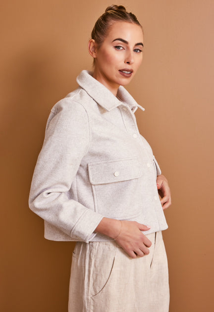 Jacket - Brushed Wool Coat – Juicy Secrets