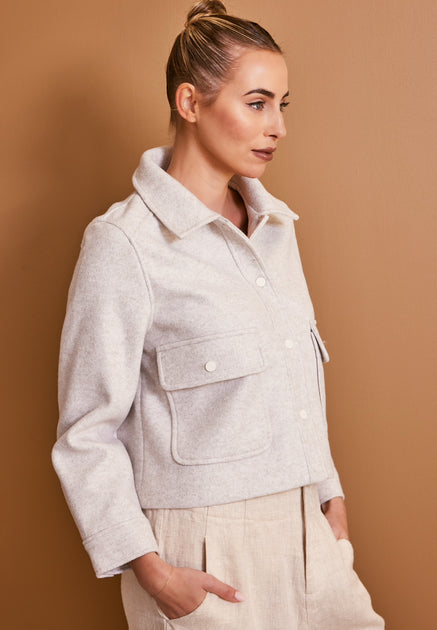 Jacket - Brushed Wool Coat – Juicy Secrets